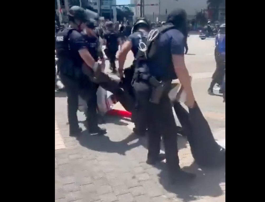 Protesters Removed After Attempting To Block Road - Steadfast Daily